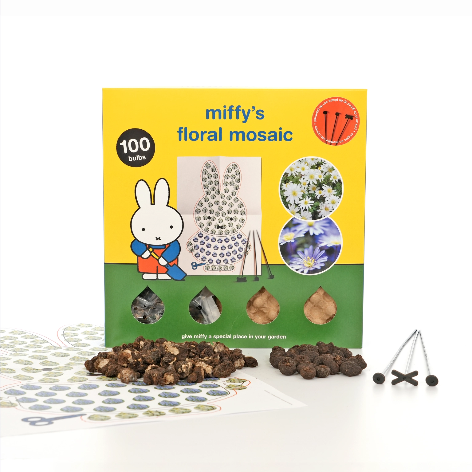 Miffy Flower Mosaic Spring | 12 pce - De Vroomen US